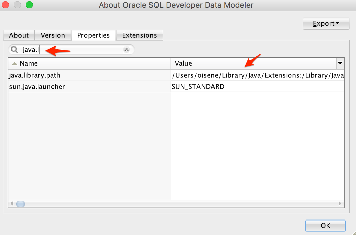 Jruby In Sql Developer Data Modeler On Mac · A Blog On Oracle And Stuff