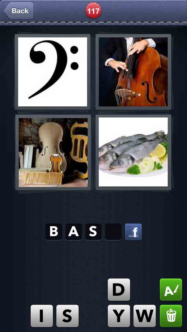 Answer To 4 Pics 1 Word: ANSWER TO 4 PICS 1 WORD - LEVEL 117 - 4 WORDS