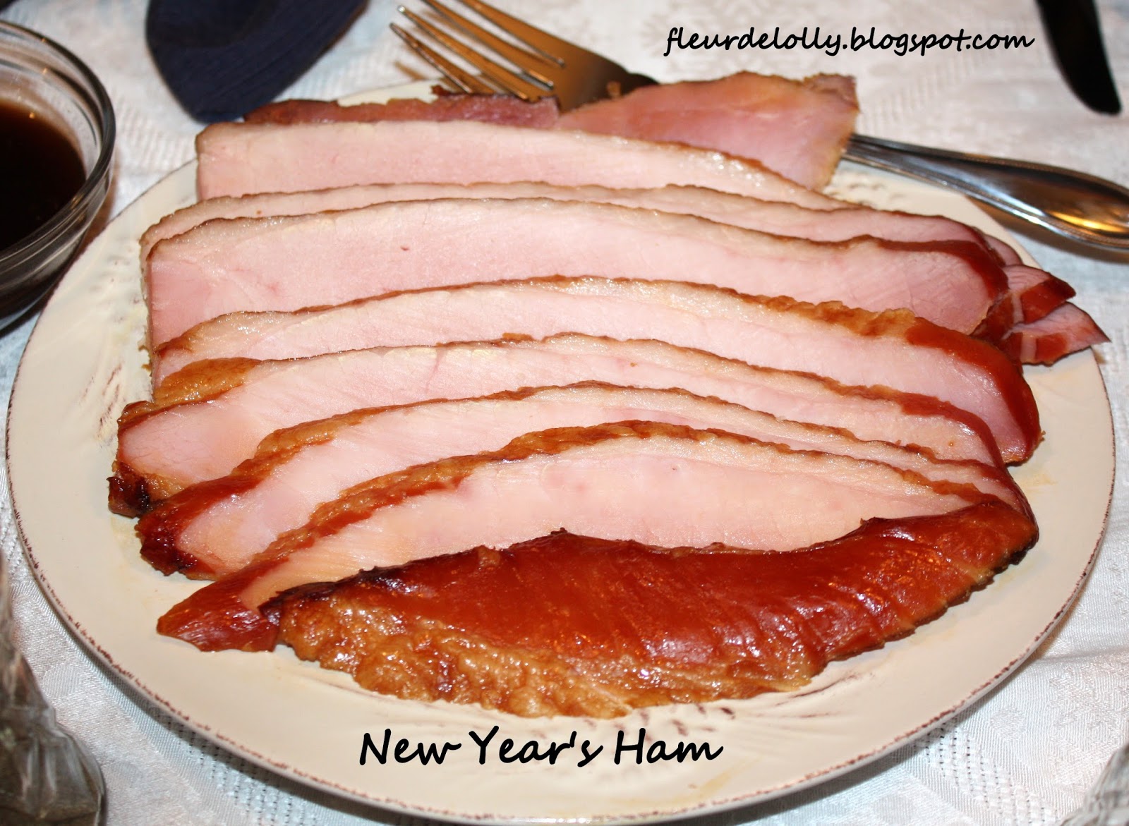 Fleur de Lolly: New Year's Meal: Ham, Greens, Black Eyed Peas & Lolly's ...