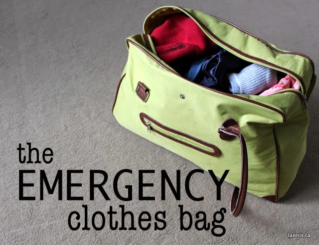 Chez Lannis: The Emergency Clothes Bag