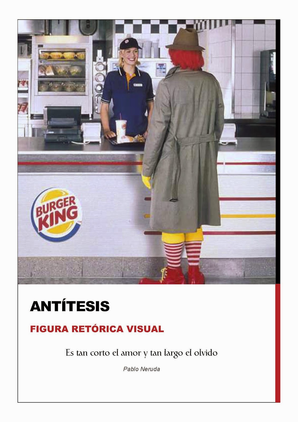 Cultura y Diseño : ANTÍTESIS (FIGURA RETÓRICA VISUAL)