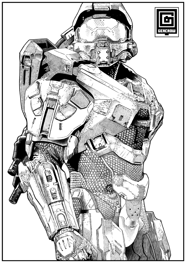 MASTERCHIEF FAN ART 01