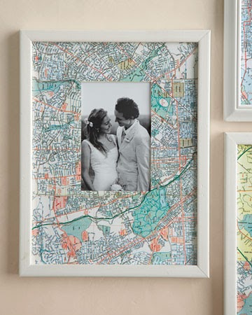 DIY Newlyweds: DIY Home Decorating Ideas & Projects: DIY Map Mania