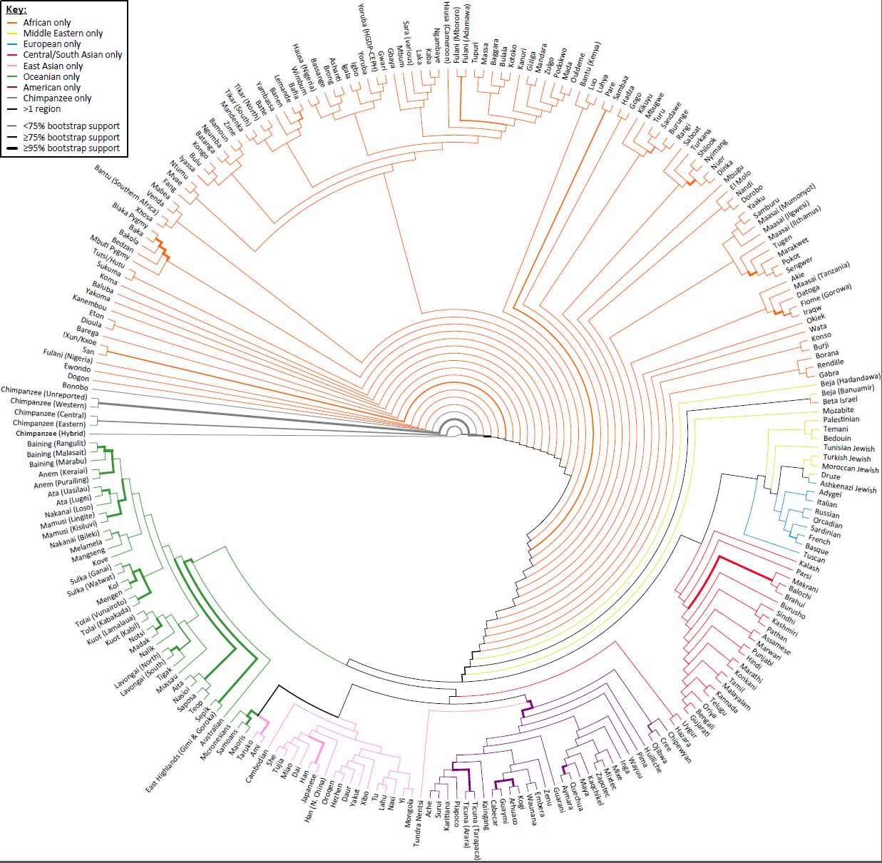 Dienekes’ Anthropology Blog: Analysis of multi-merge dataset of human ...