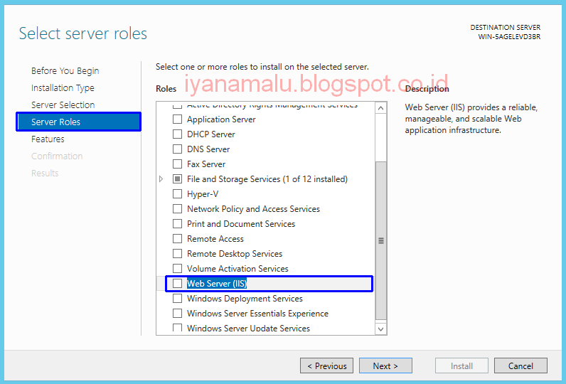 Cara Instalasi Web Server (IIS) ~ Bacalah Semaunya!!!