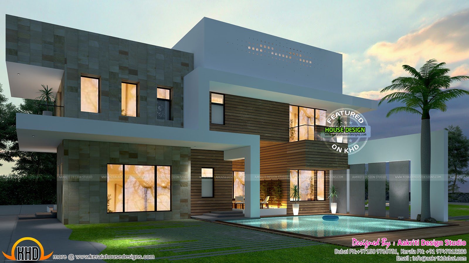 Kerala home design and floor plans - 8000+ houses: Beautiful 3 bedroom ...