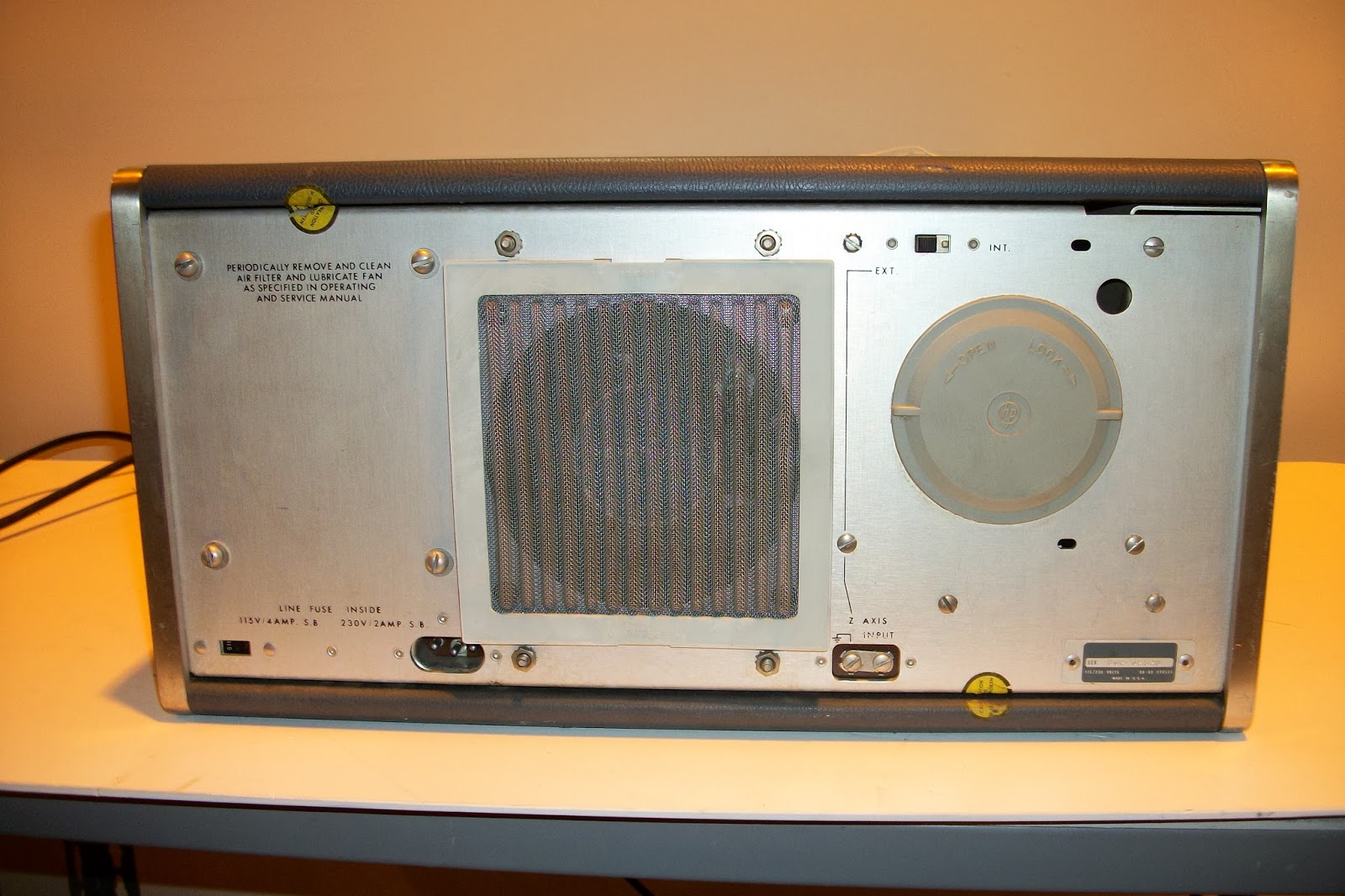 HP Oscilloscope & Time Domain Reflectometer (TMU034) - Panatron Inc.