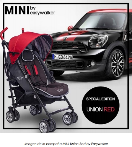 .: MINI buggy Union Red - EASYWALKER