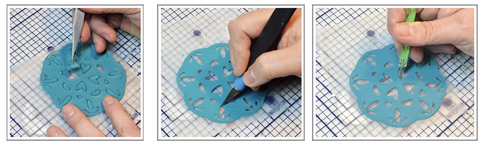 Cutting Polymer Clay with Silhouette CAMEO or Curio: Step by Step for ...