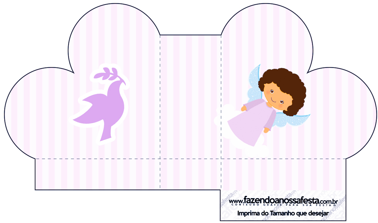 Brunette Angel Girl: Free Printable Boxes. - Oh My Baby!
