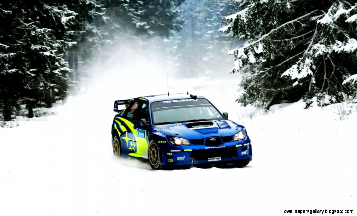 Rally Car Wallpaper Snow | Wallpapers Gallery