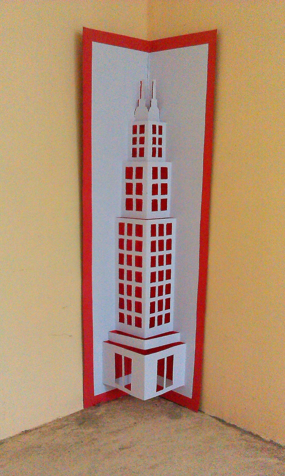 Shades Of Siva: Kirigami- Empire state building