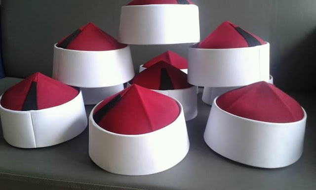 Peci Mesir Merah Putih yang Modis dan Kekinian