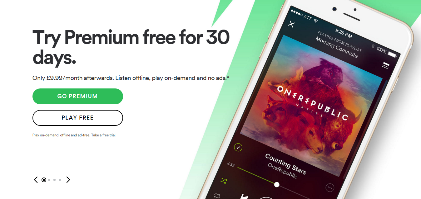 Persuasion and Influence: Spotify Freemium