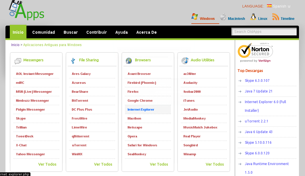 Comunidad Windows XP: Aplicaciones antiguas para XP