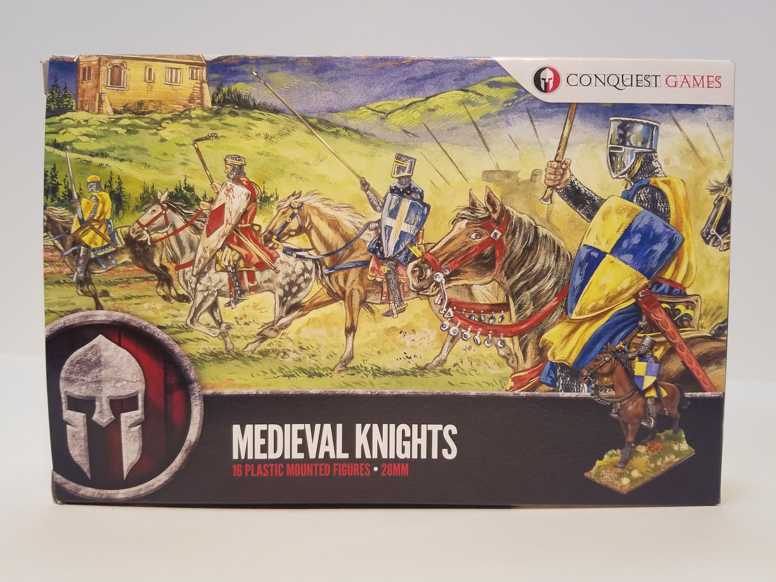 Anton's Wargame Blog: Conquest Miniatures Medieval Knights