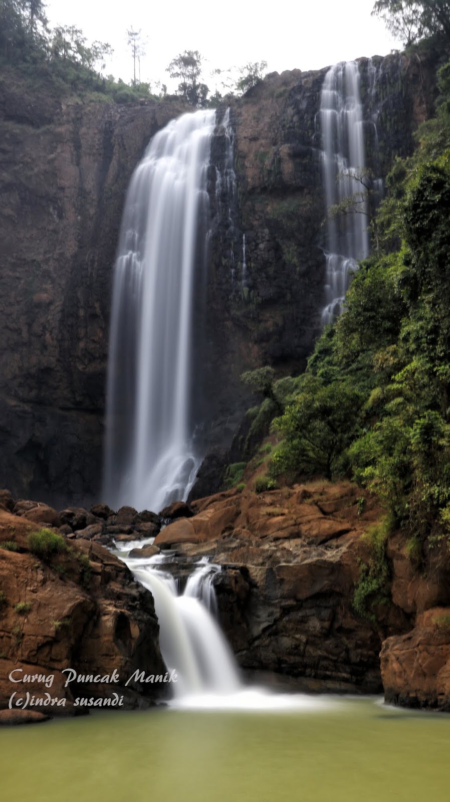 Jelajah Ciletuh-Pelabuhan Ratu Geopark Bagian 5: Curug Puncak Manik