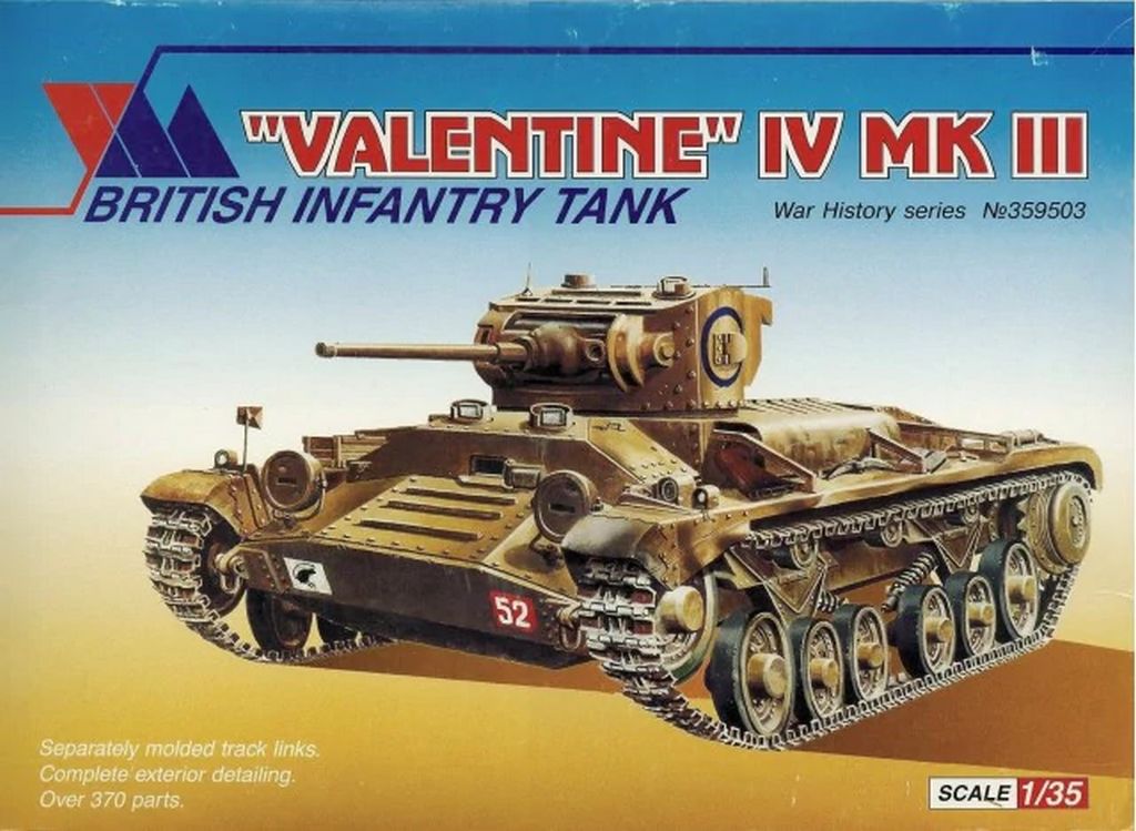 Panzerserra Bunker- Military Scale Models in 1/35 scale: Valentine Mk ...