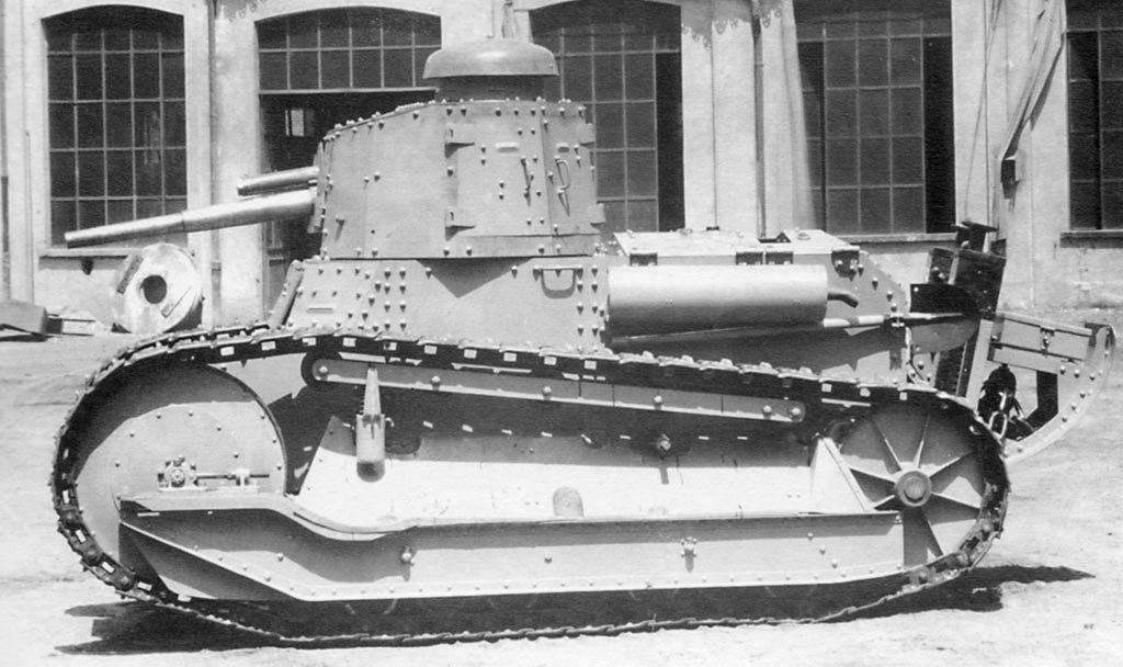 Panzerserra Bunker- Military Scale Models in 1/35 scale: FIAT 3000 ...