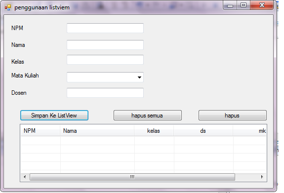 FAOMASI BANAWO: penggunaan listview pada visual basic 2008 FAOMASI BANAWO: penggunaan listview pada visual basic 2008