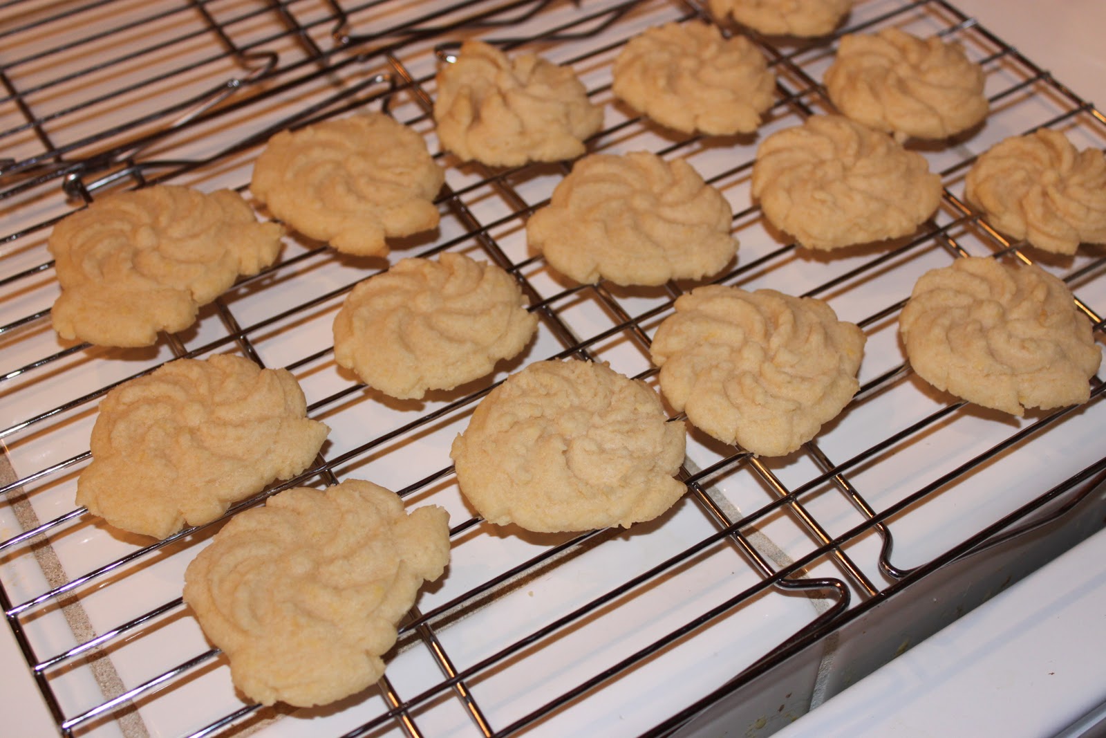 Cookie-Press Orange Spritz Cookies