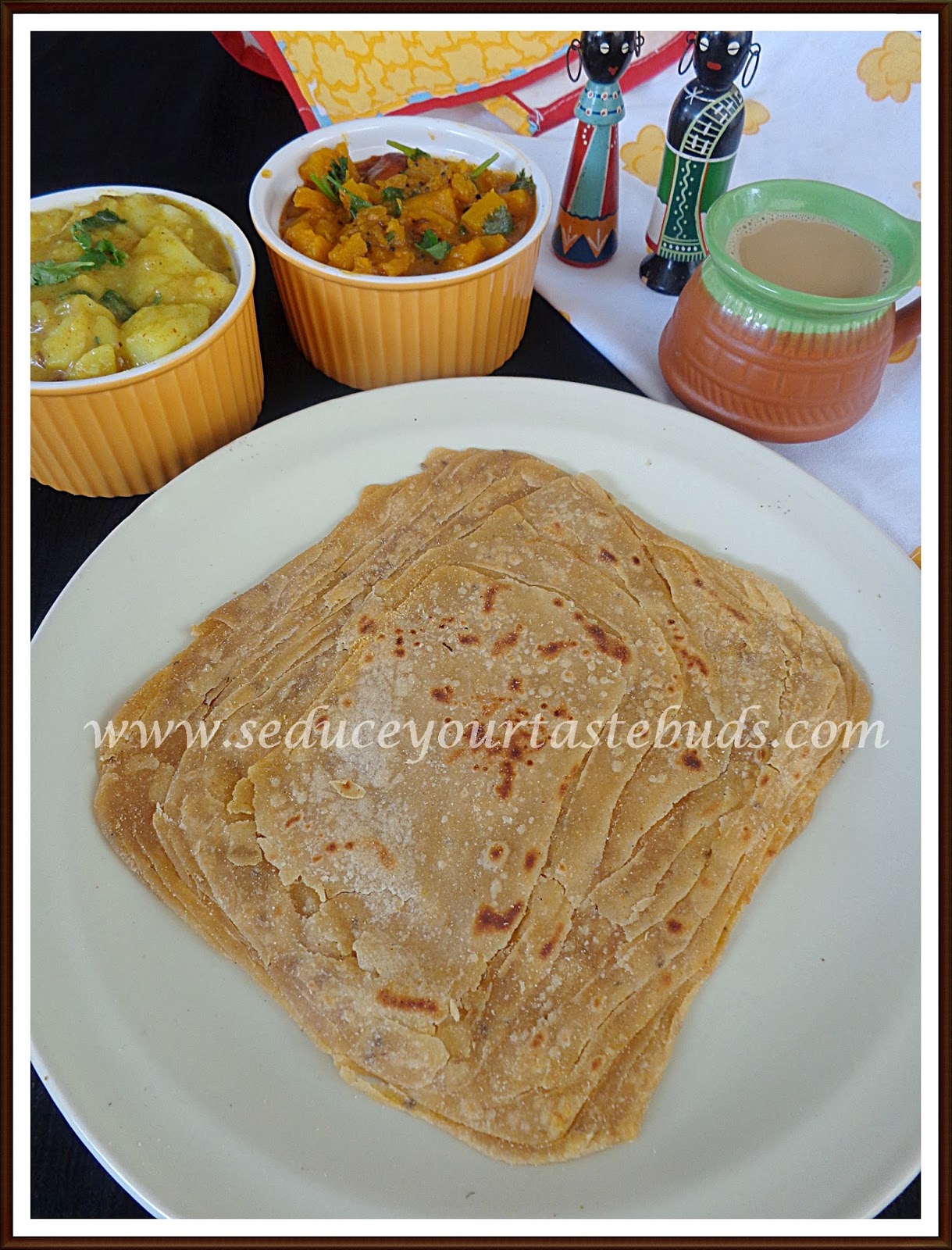 Chur Chur Parathas | 16 layered Parathas | Delhi Cuisine - Seduce Your ...