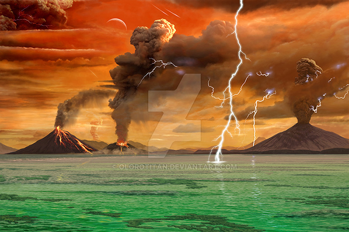 Mundo Pré-Histórico: Éon Arqueano