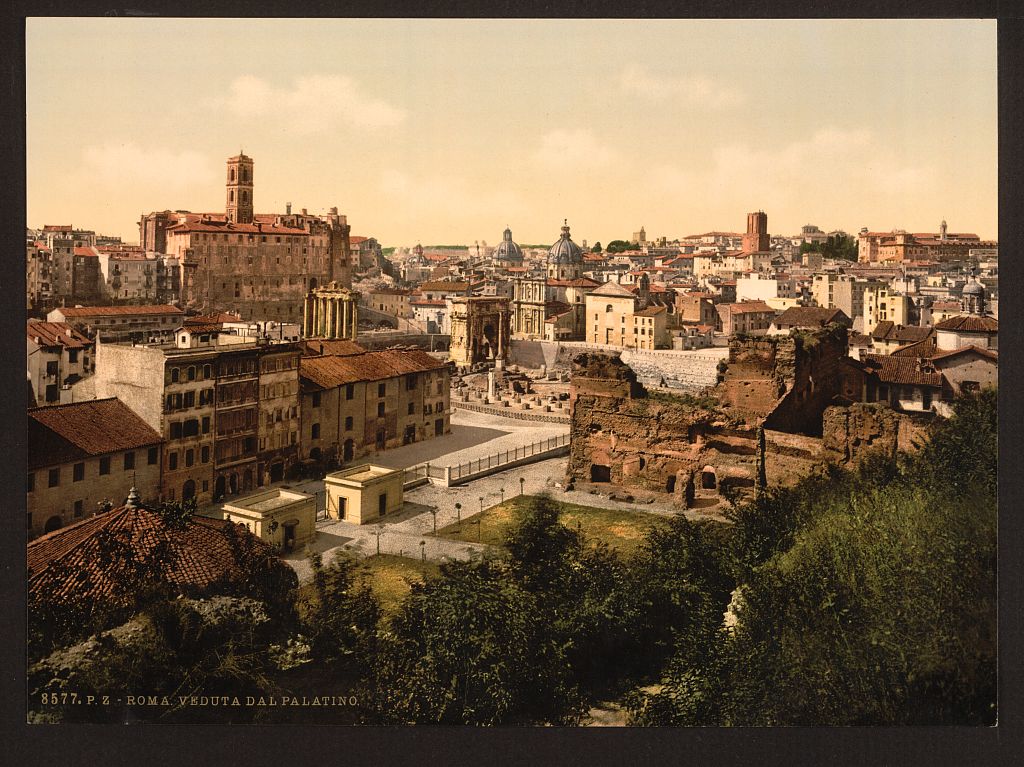 Rome 120 Years Ago: 40 Wonderful Photochrome Prints of the Capital of ...