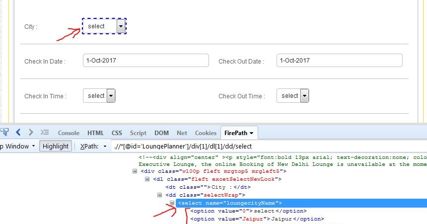Learn Selenium: How to select a value from dropdown