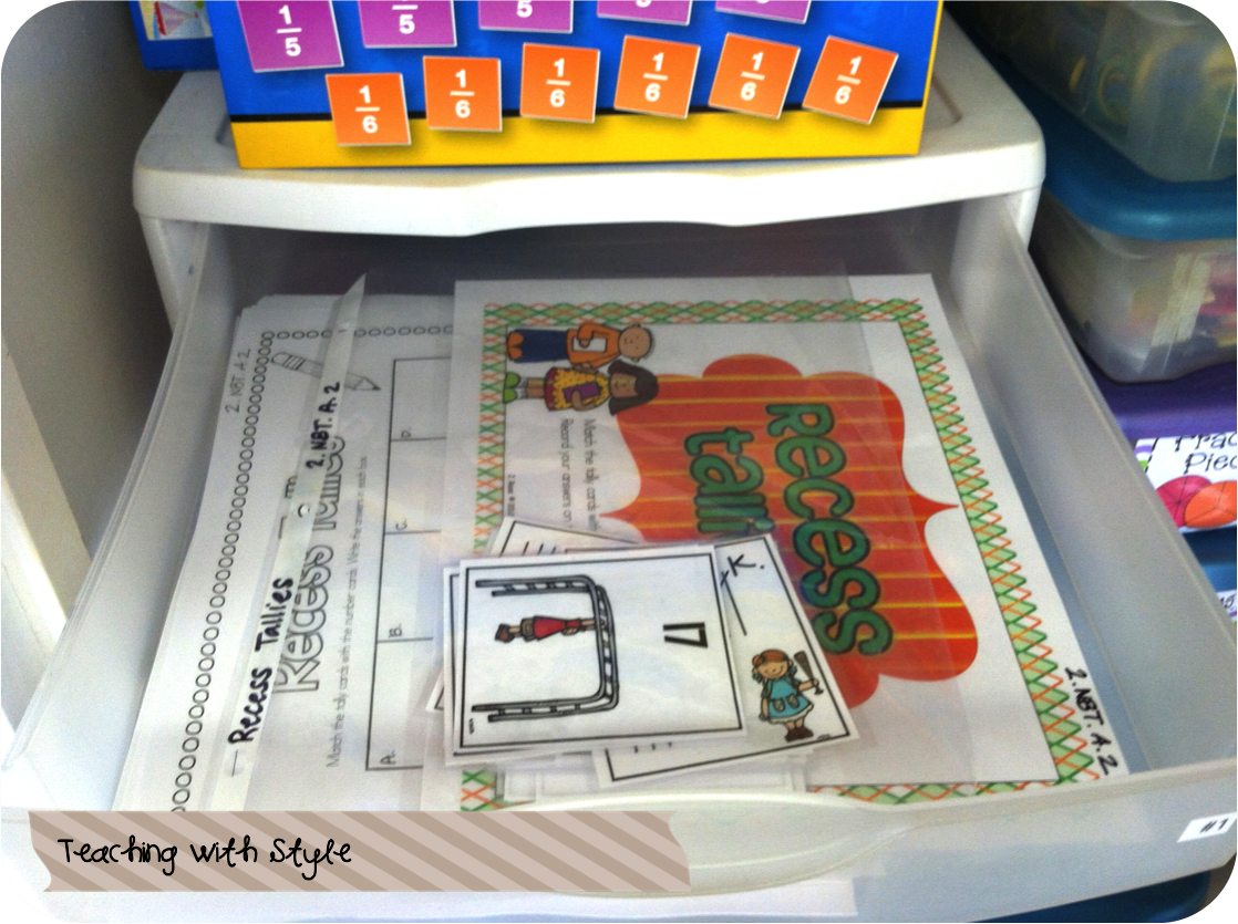 Organizing Math Centers - Owl-ways Be Inspired