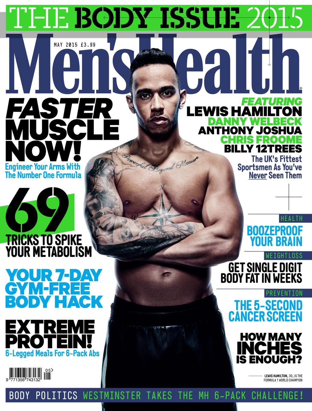 It´s Eko Direct´s Blog: Lewis Hamilton covers Men's Health magazine