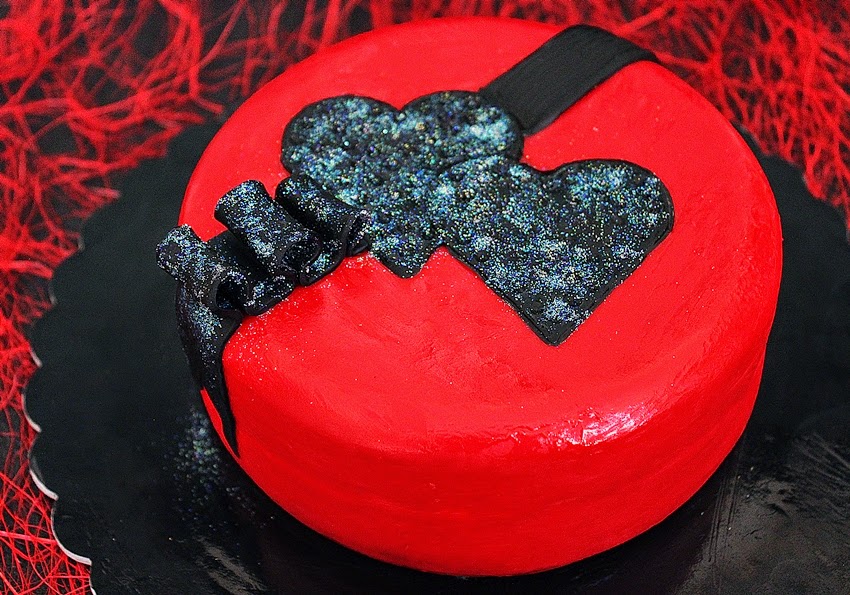 Cozinhadaduxa: Um Bolo para Celebrar o Dia de São Valentim