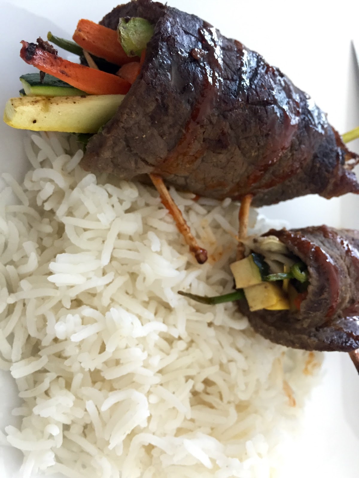 New Endeavours!: Steak Roll Ups!