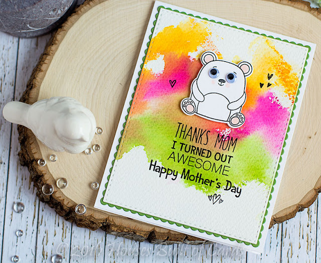 Houses Built of Cards: SSS Mom's Day Watercolor Cards