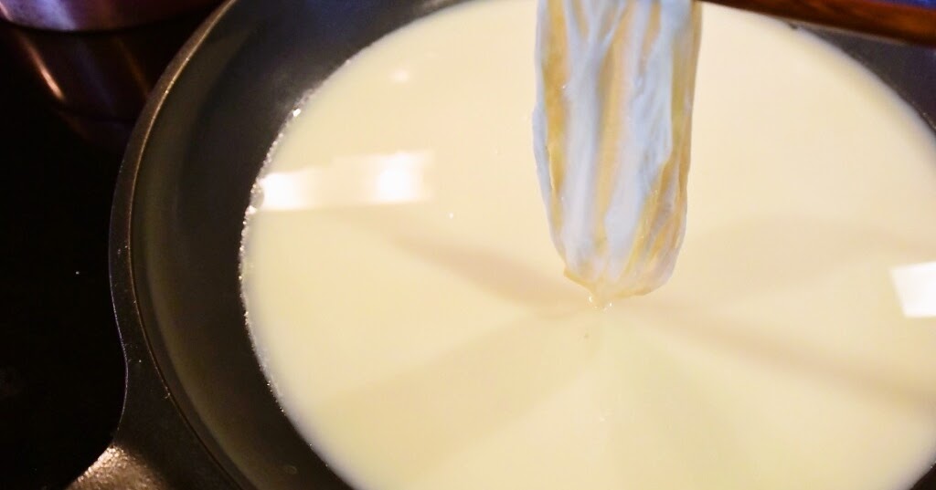 Recipes for Tom: Kumiage-yuba / fresh tofu skin