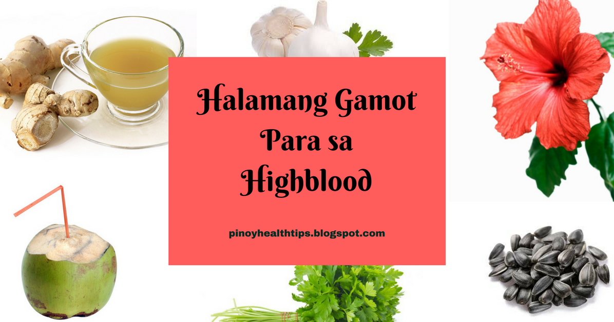 Pinoy Health Tips: Halamang Gamot Para sa Highblood Pinoy Health Tips: Halamang Gamot Para sa Highblood