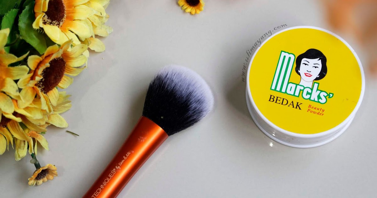 uli mayang: bedak lokal marcks beauty loose powder invisible kimia farma