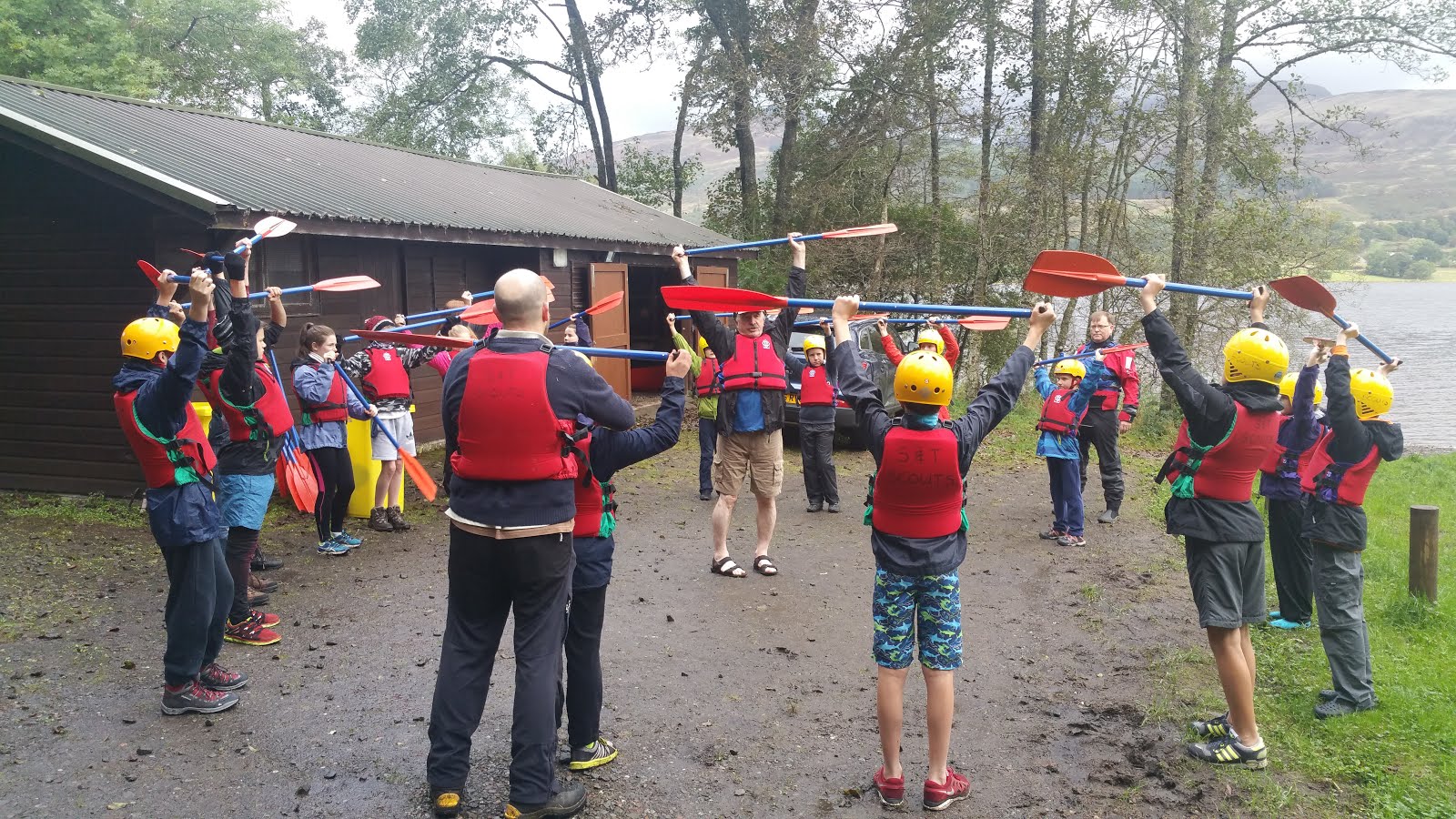 Balfron Scouts: Invertrossachs Scout Camp
