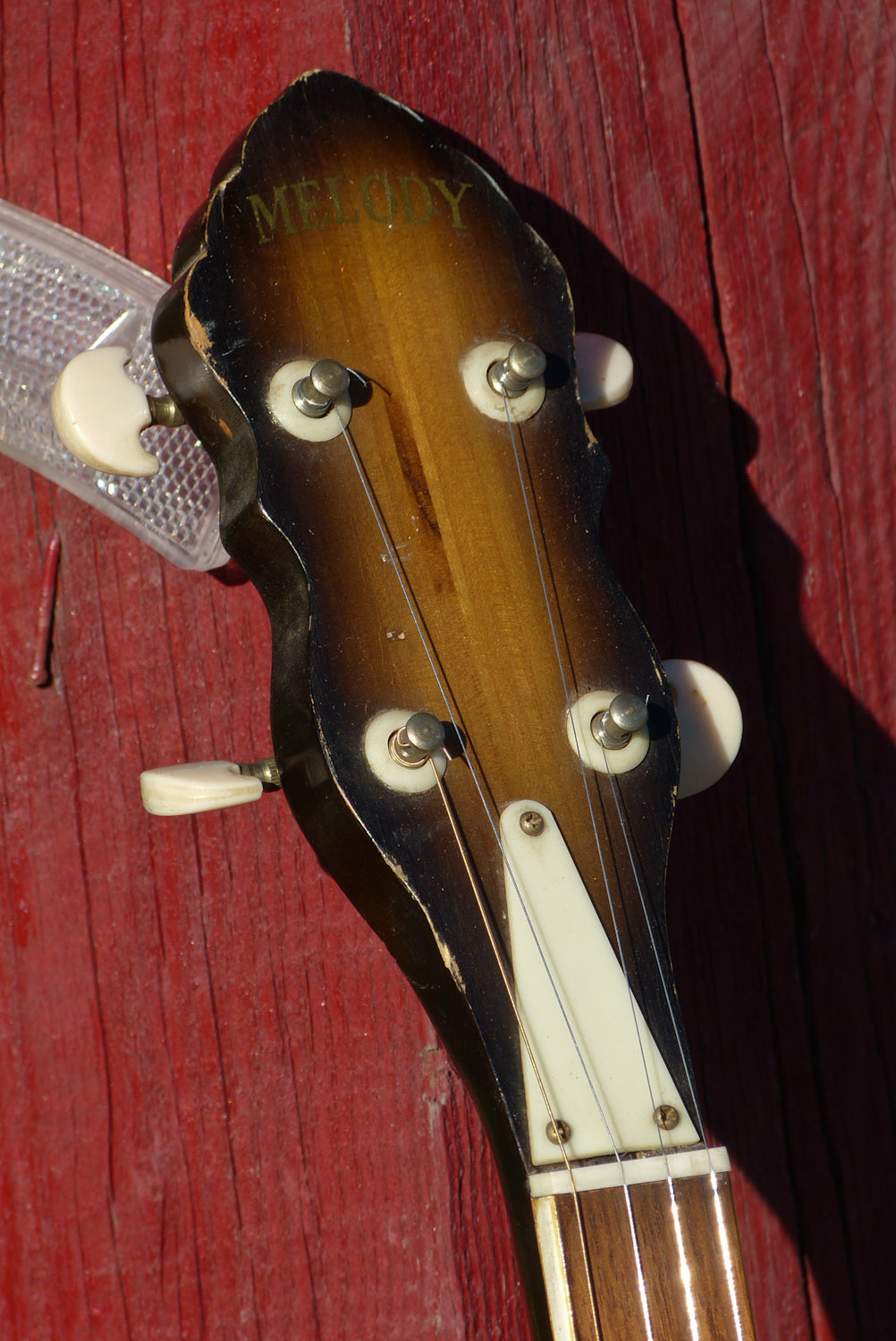 1960s Japanese-made Melody 5-String Resonator Banjo
