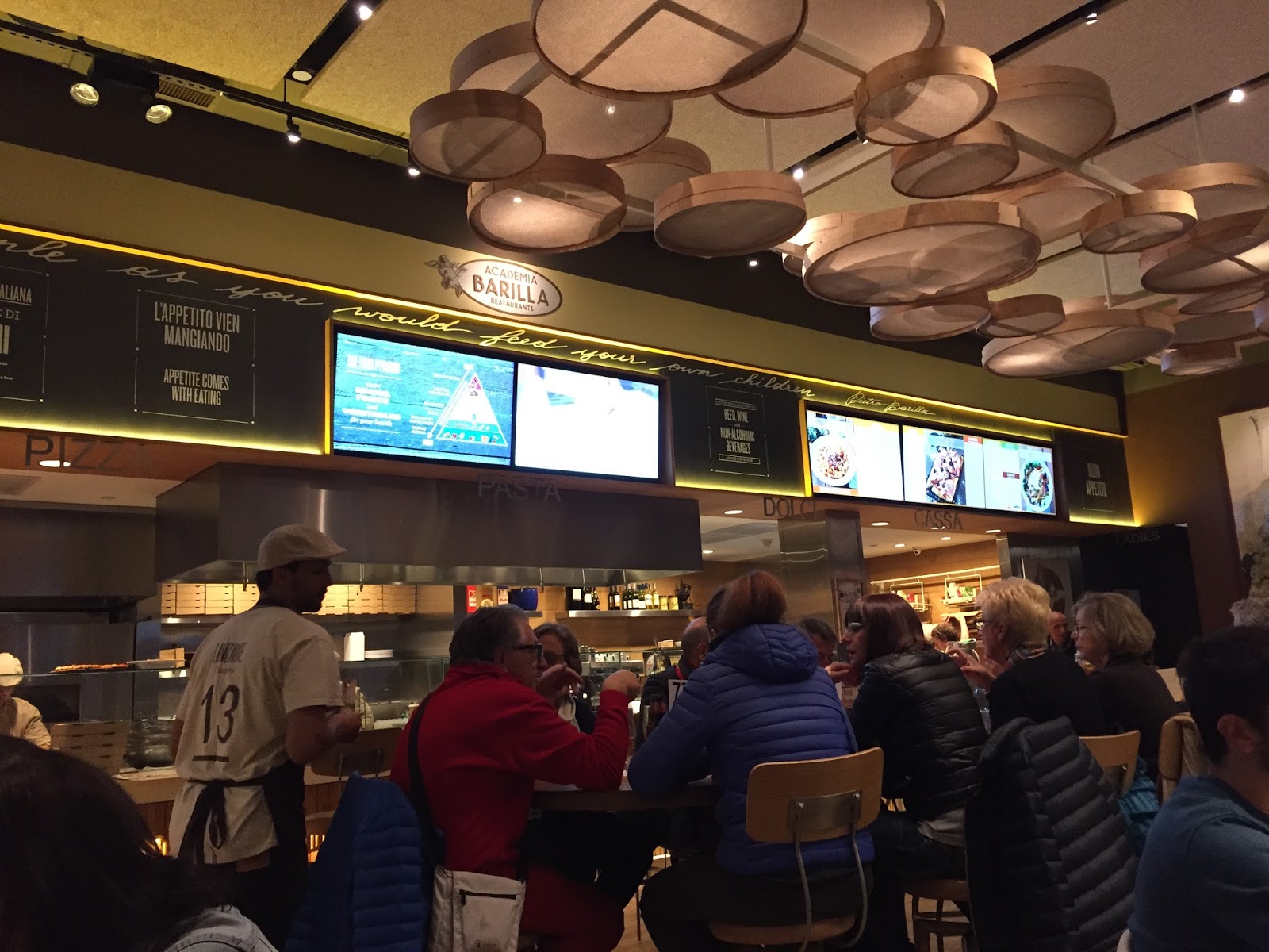 Con mucho gusto Mario: Barilla Restaurant - New York