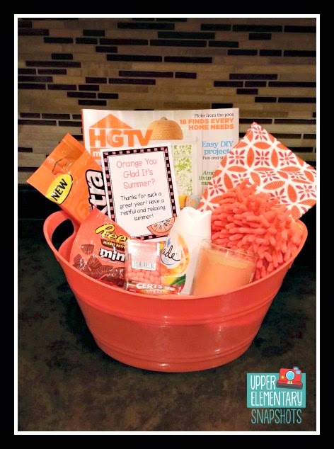 Orange You Glad It's Summer? | Upper Elementary Snapshots