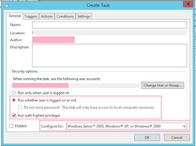 GIRL ENGINEER: [Windows Server 2012 R2] 排程執行批次檔案遇到錯誤-An unhandled exception ('system ...