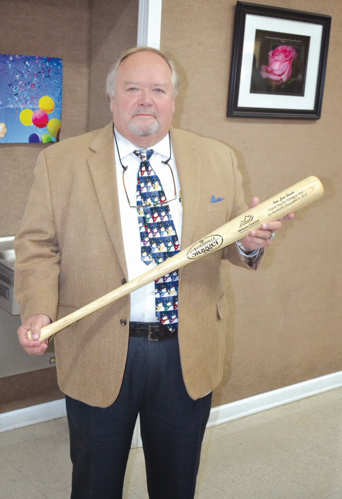 The Journal-Enterprise: Jim Gooch Jr honored for “Going to Bat” for KY ...