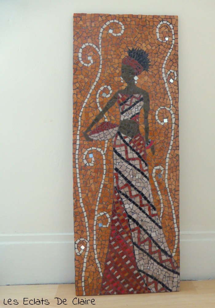 Claire dans tous ses éclats... : Une africaine en mosaïque