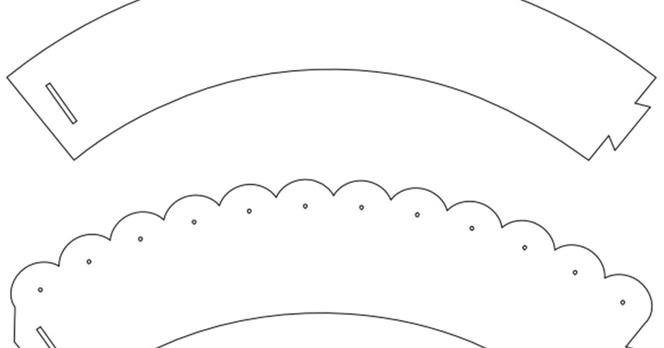 AQUARELINHA: Molde Cupcake