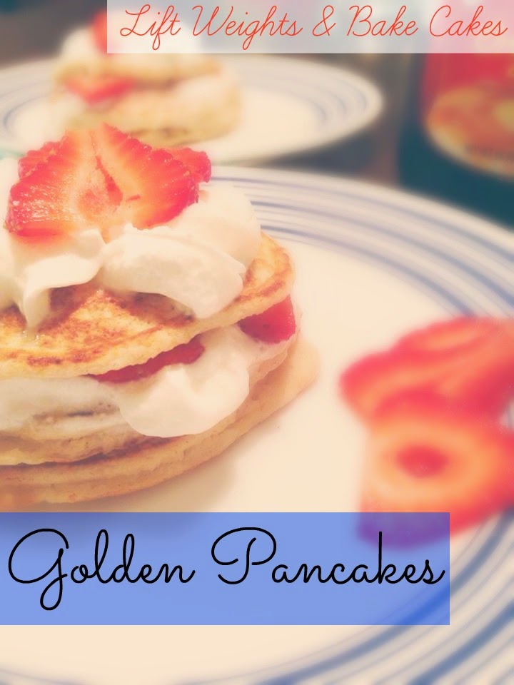 lw&bc: Golden Pancakes: with healthy surprising ingredients