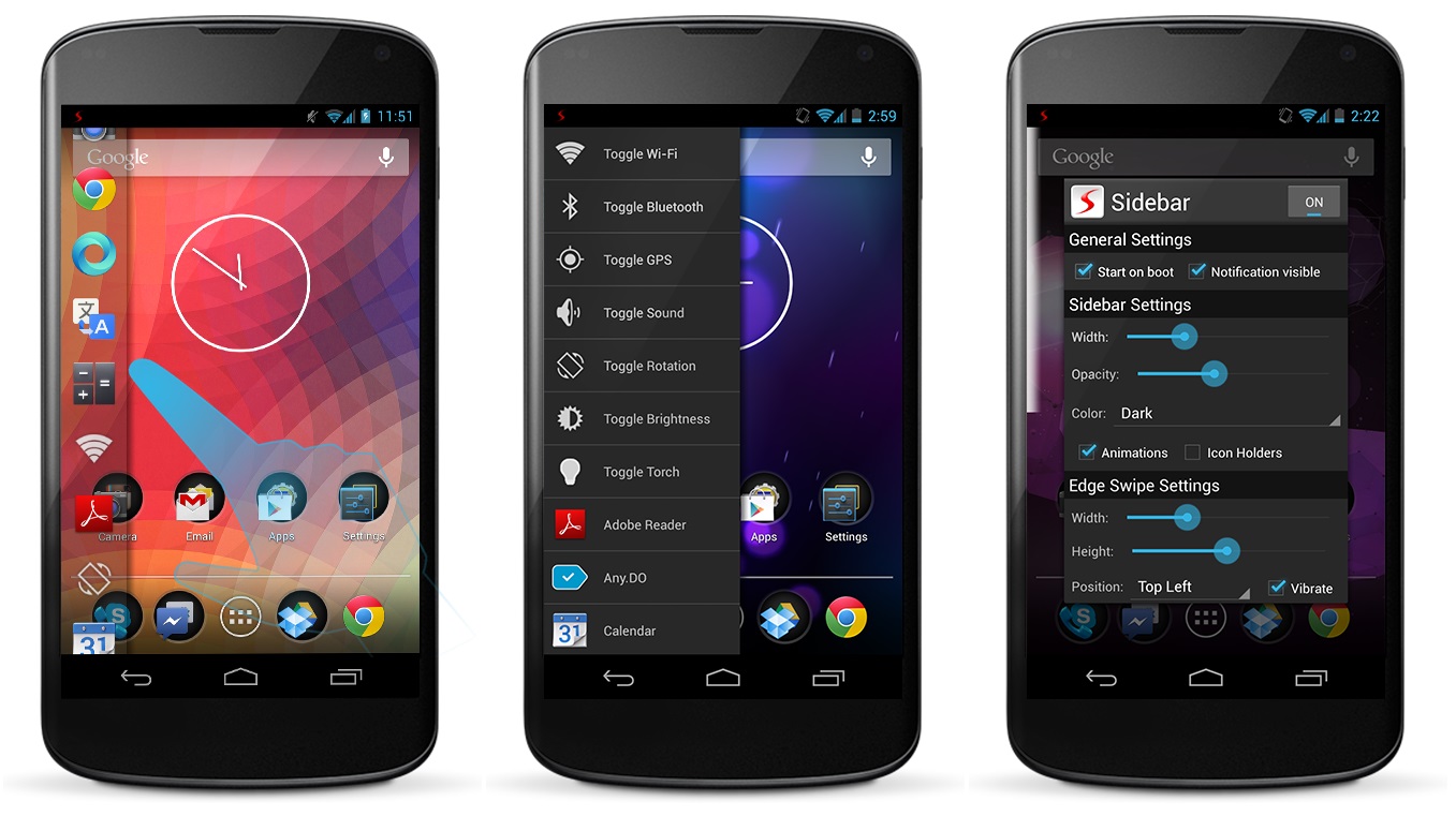 Sidebar - Sebuah cara baru brilian multitasking pada Android. | Android ...