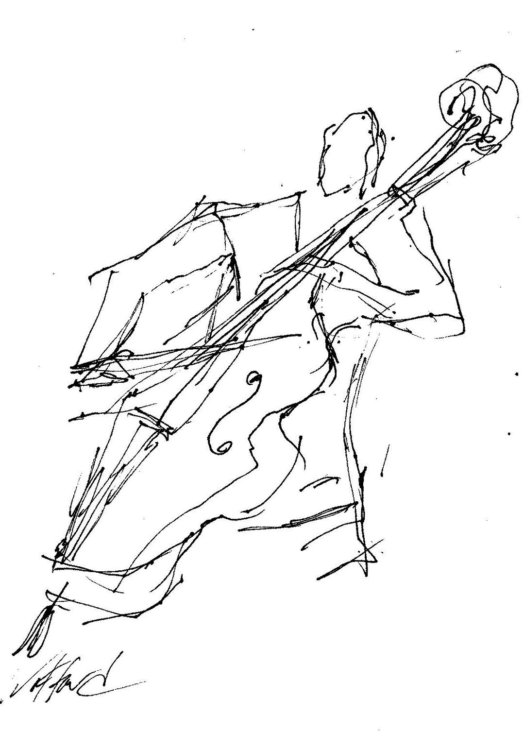 Gail Watford - Art: Gesture Drawings Inspired by Music