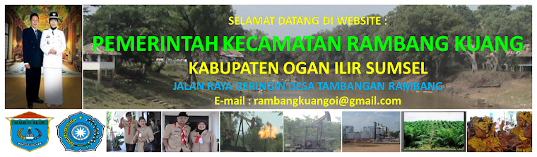 PEMERINTAH KECAMATAN RAMBANG KUANG