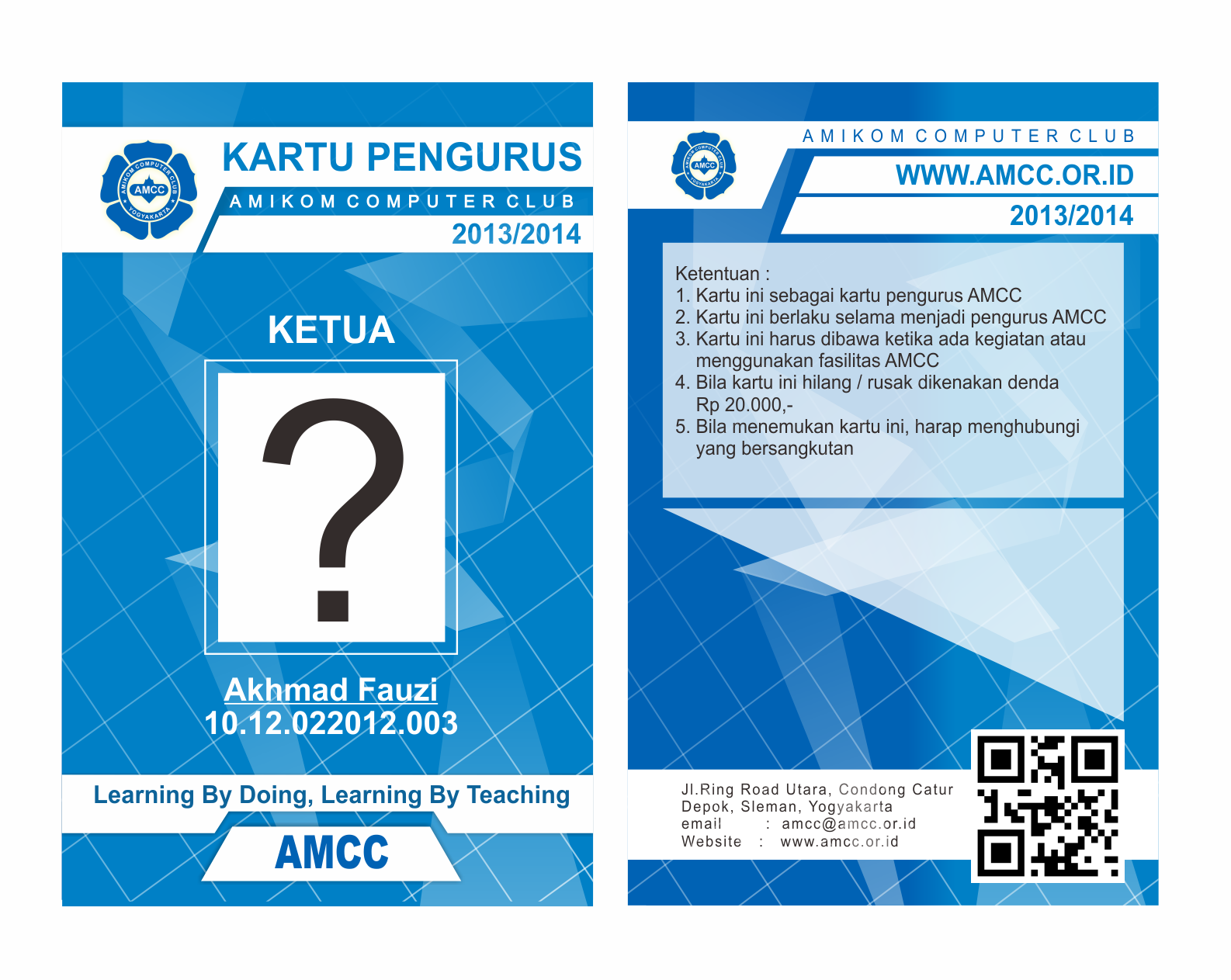 Konsep Terpopuler Contoh Desain ID Card